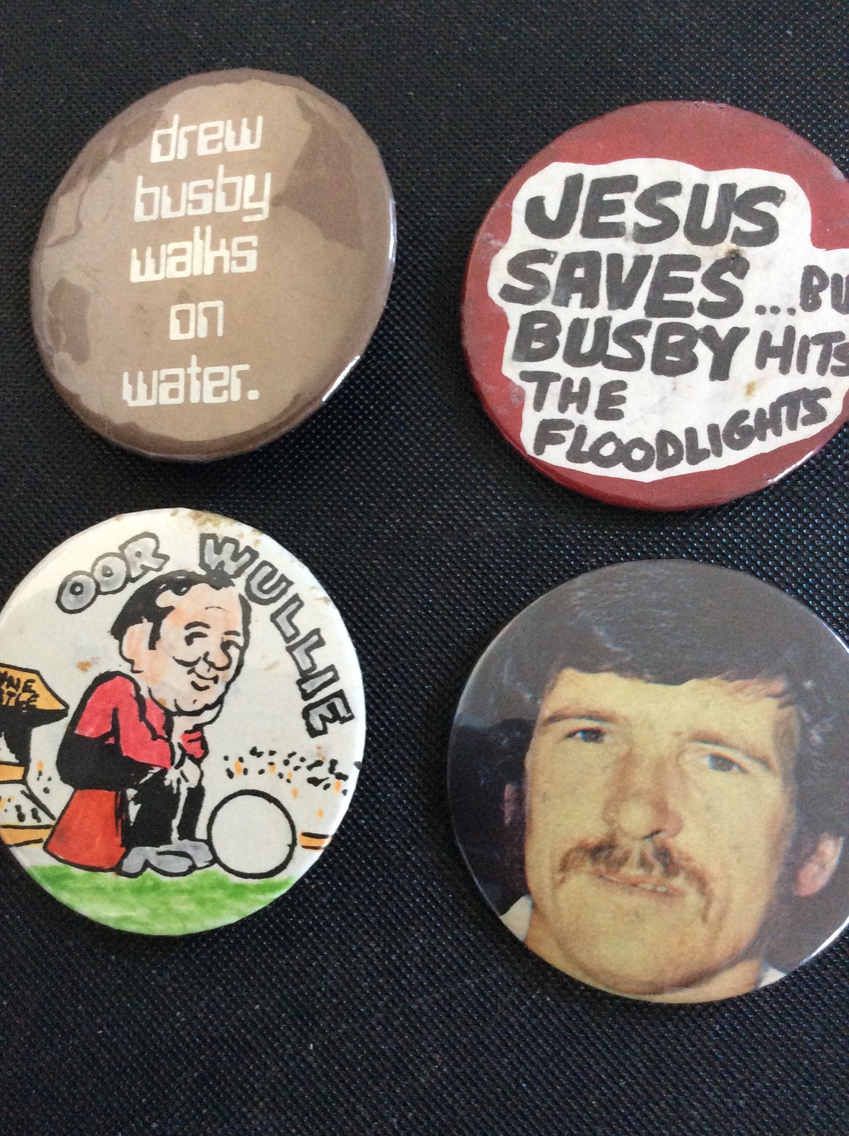 Drew Busby - Hall of Fame inductee - The Terrace - Jambos Kickback