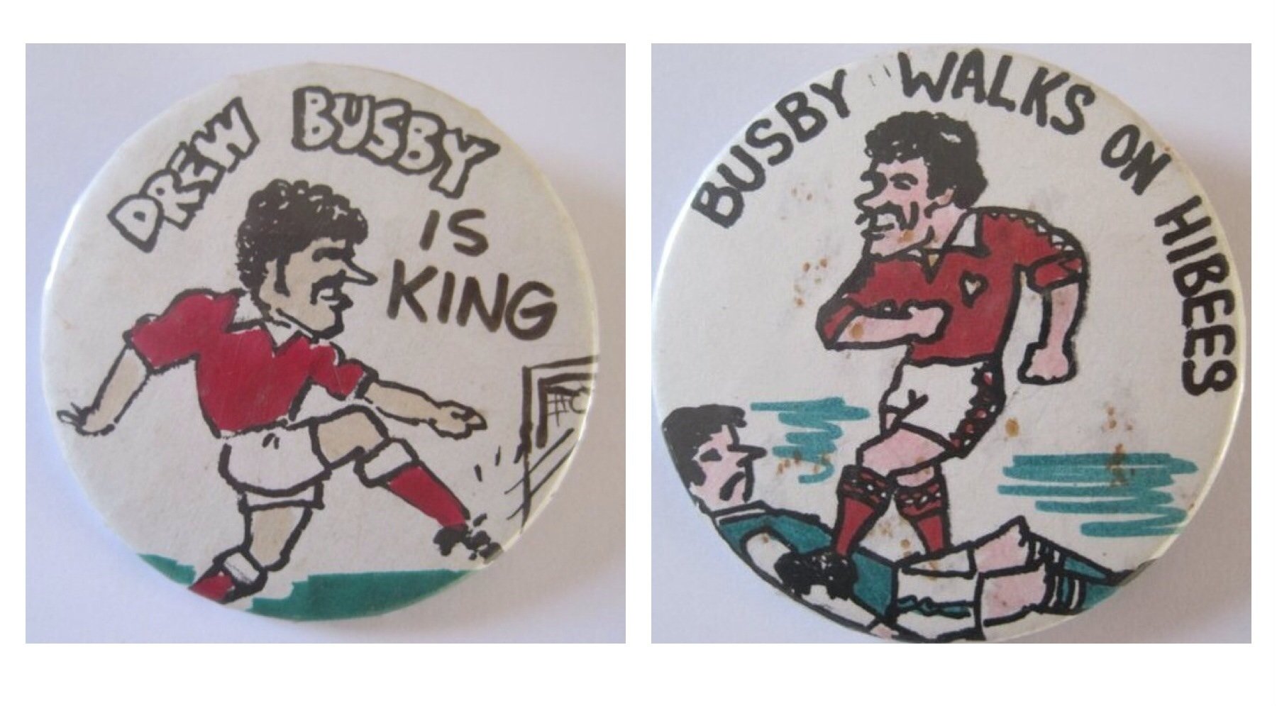 Drew Busby - Hall of Fame inductee - The Terrace - Jambos Kickback