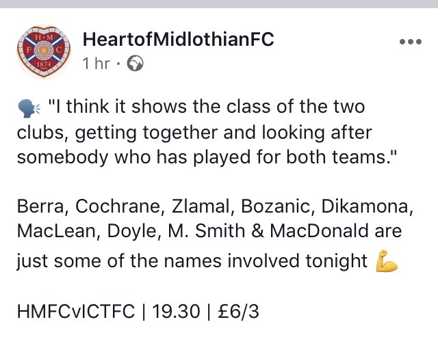 Angus Beith benefit match ( updated ) - The Terrace - Jambos Kickback