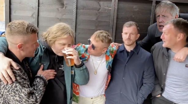 Halliday’s gang and Lewis Capaldi - The Terrace - Jambos Kickback