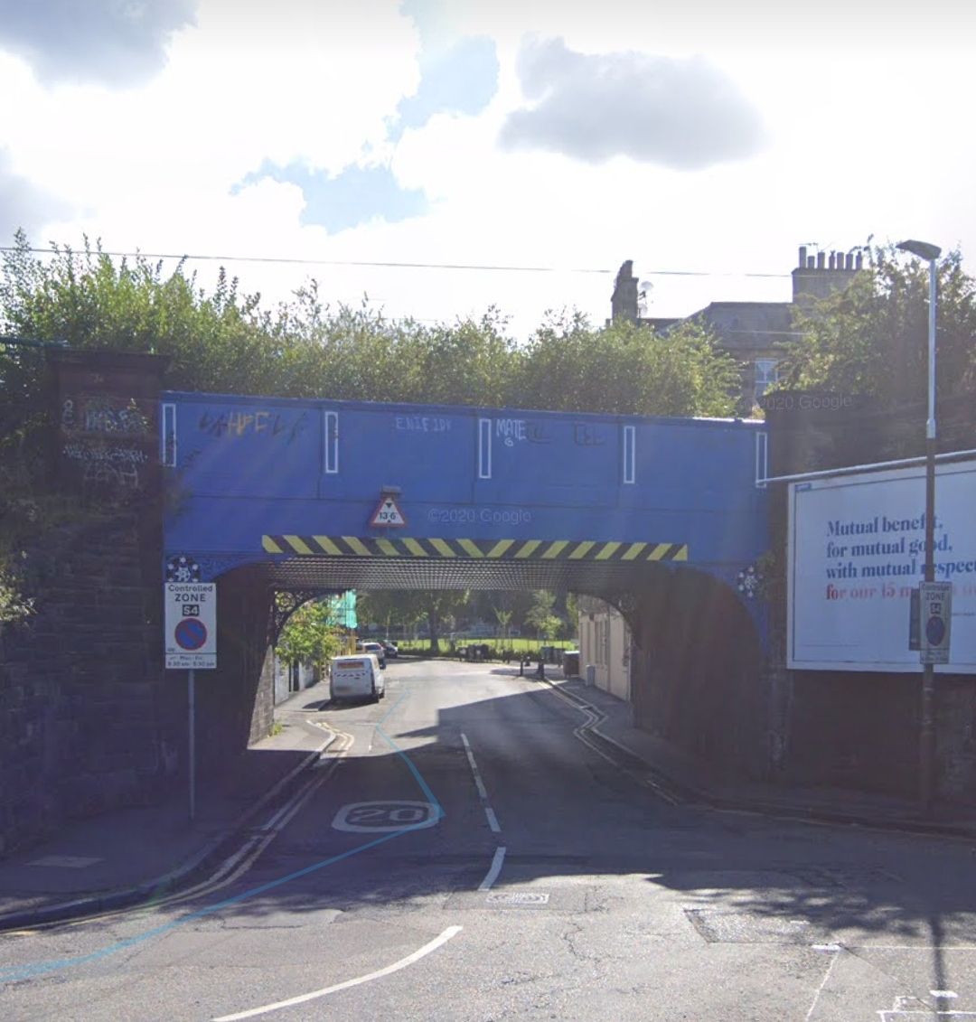 Russell Road Bridge - The Terrace - Jambos Kickback