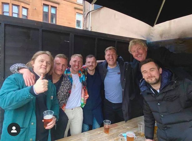 Halliday’s gang and Lewis Capaldi - The Terrace - Jambos Kickback