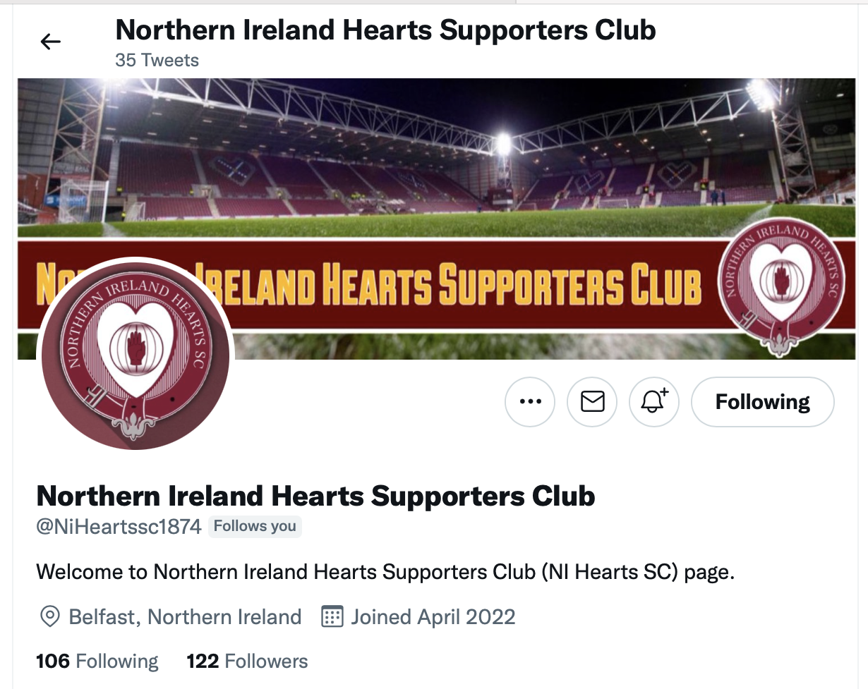 Hearts Supporters Clubs around the World? - The Terrace - Jambos Kickback