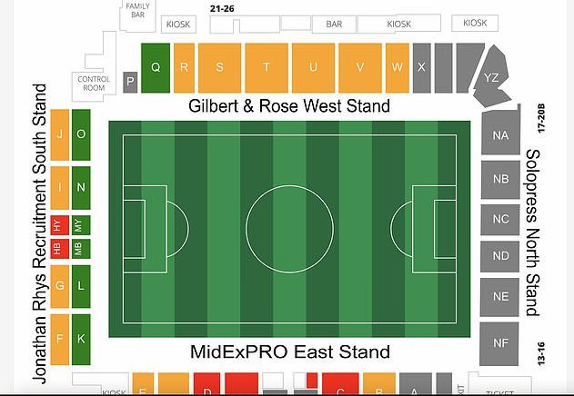 Oops - Southend’s stand name - The Terrace - Jambos Kickback