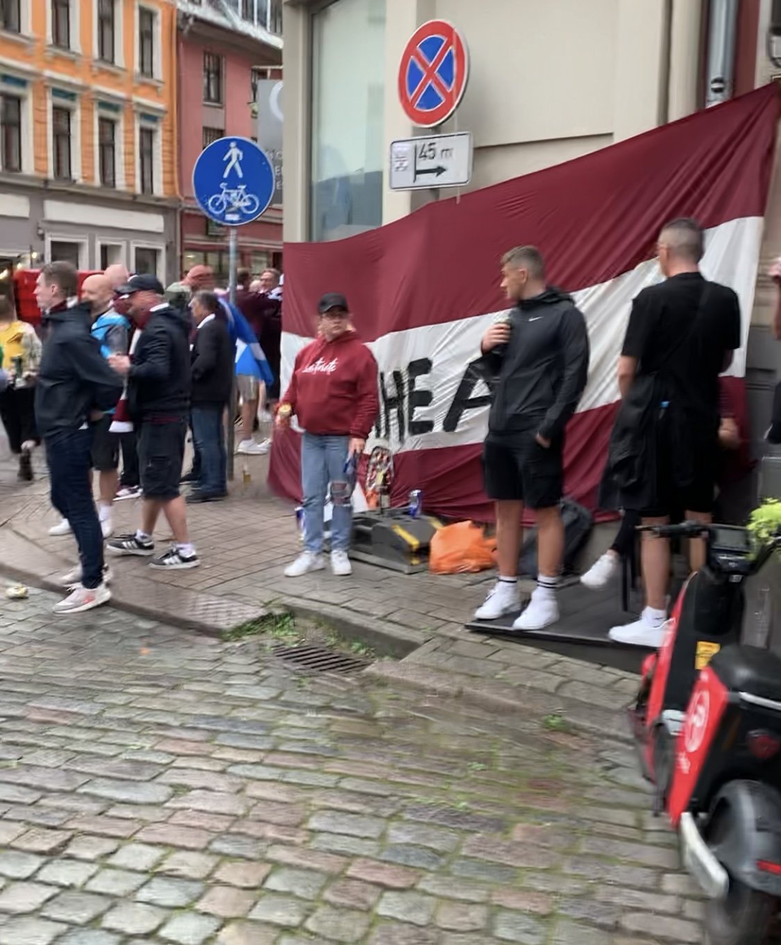 Well done to all Hearts fan's in Riga tonight.. - The Terrace - Jambos ...