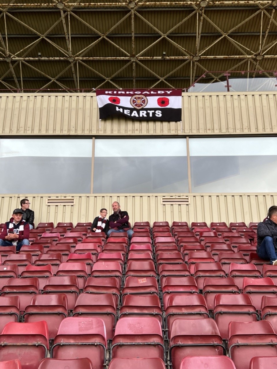 Hearts Flags (new flag) - The Terrace - Jambos Kickback