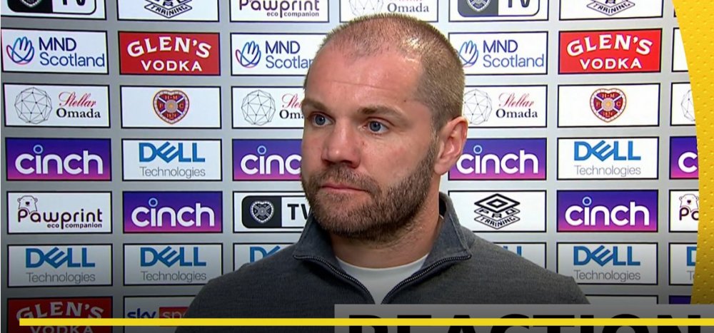 Robbie's post match interview (deja vu) - The Terrace - Jambos Kickback