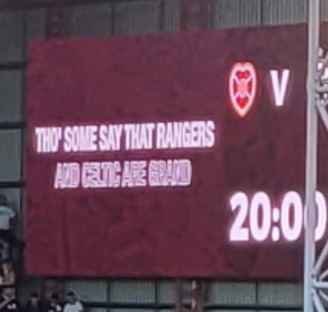 The Boys In Maroon - Hector Nicol - The Terrace - Jambos Kickback