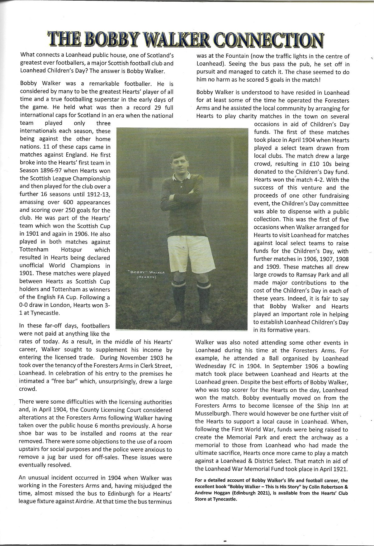 Bobby Walker Show on the fringe - Page 2 - The Terrace - Jambos Kickback