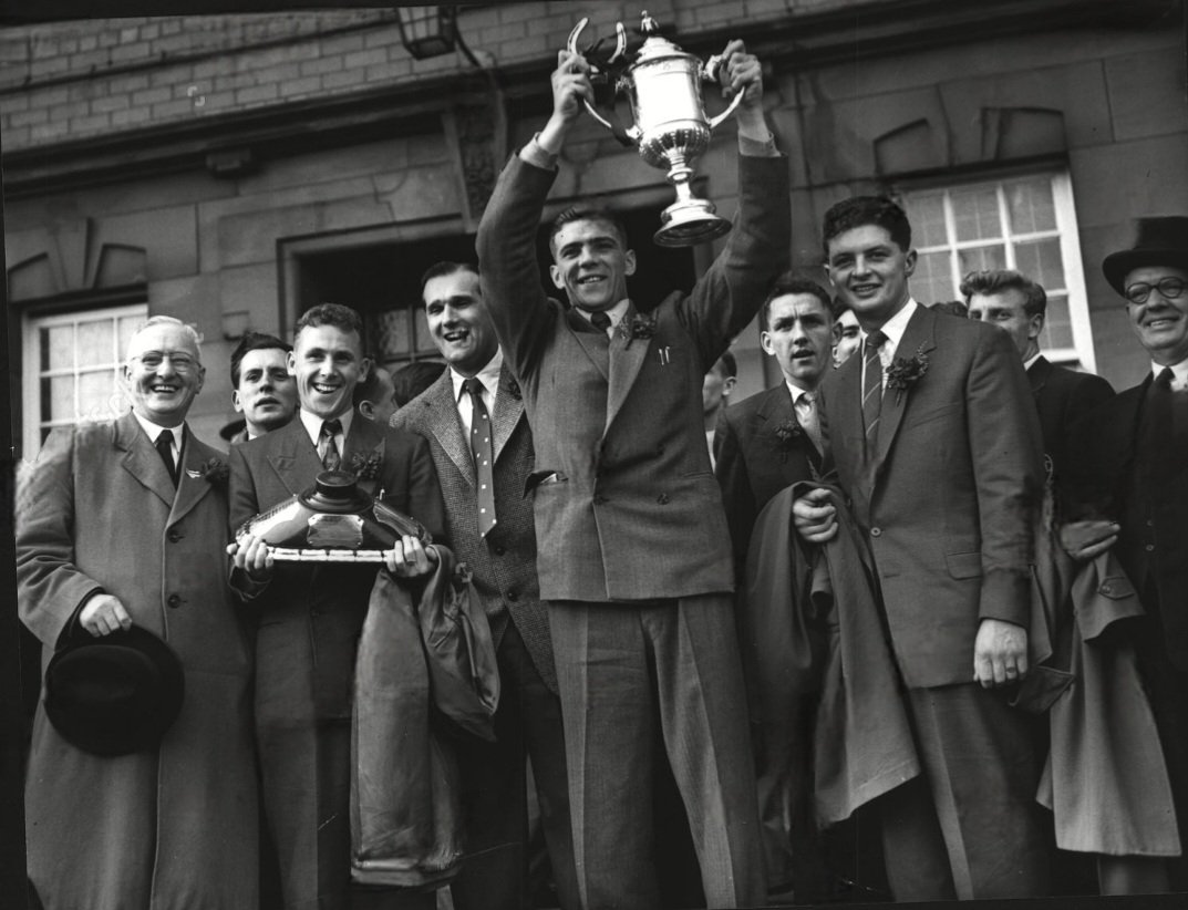Scottish Cup Final 1956 - The Terrace - Jambos Kickback
