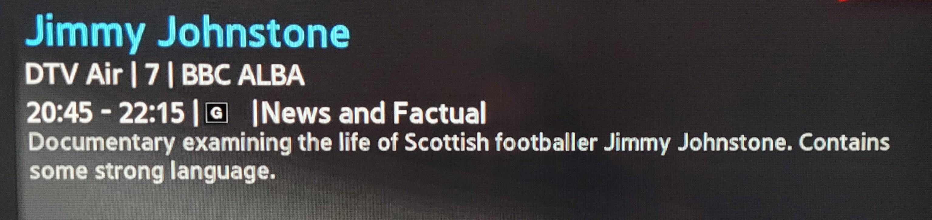 Jimmy Johnstone - The Terrace - Jambos Kickback