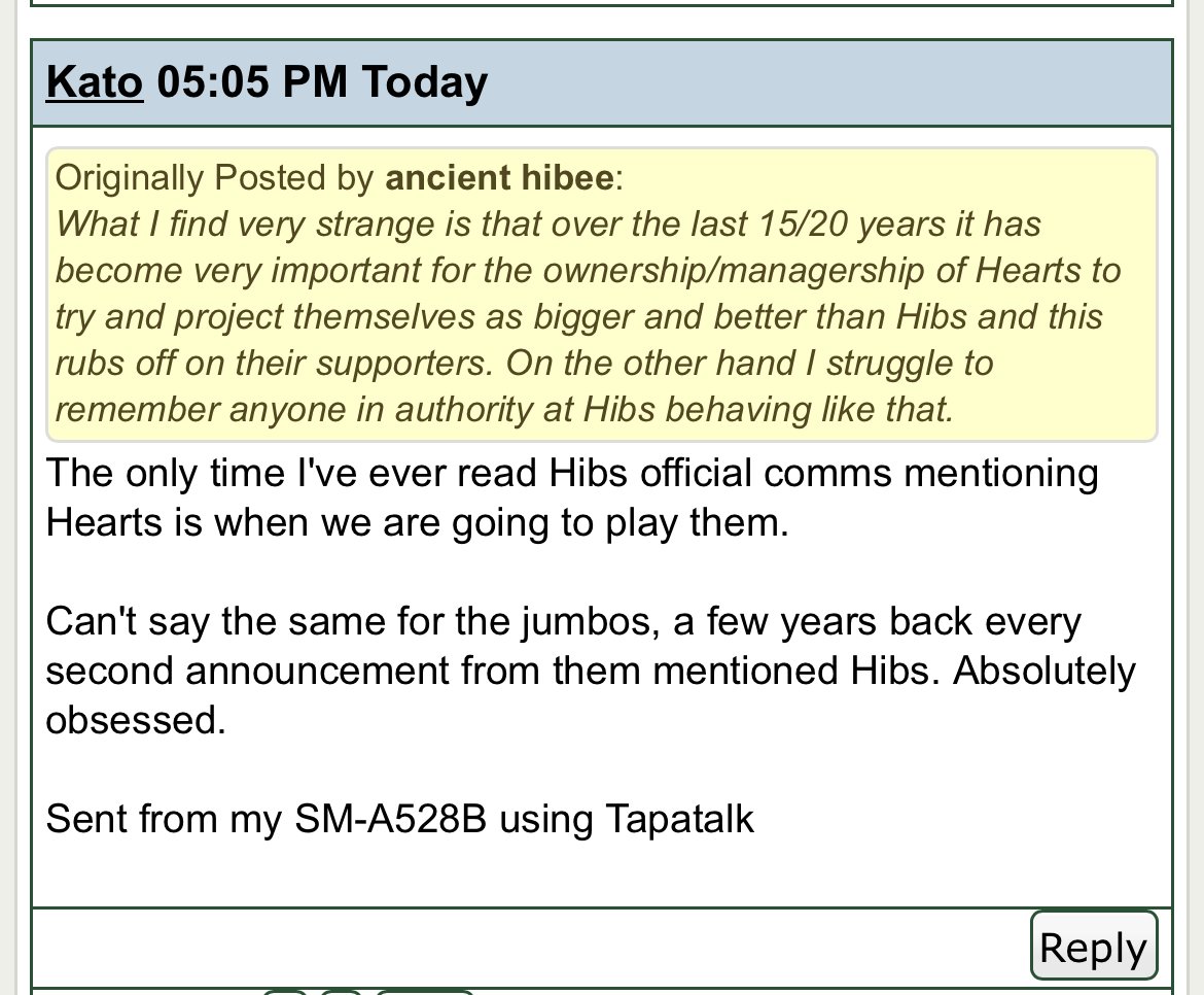 Funniest things about hibs - Page 5 - The Terrace - Jambos Kickback