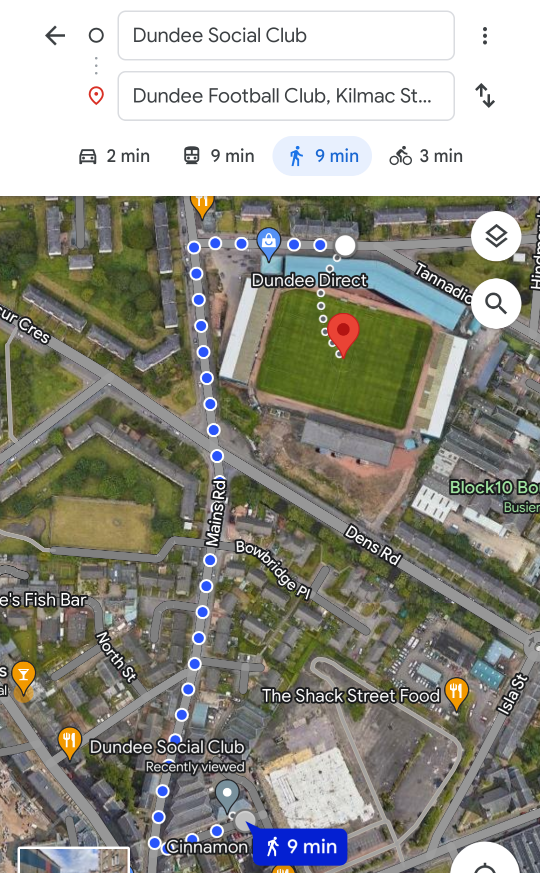 Dundee away Tickets - sold out ( updated ) - Page 2 - The Terrace ...