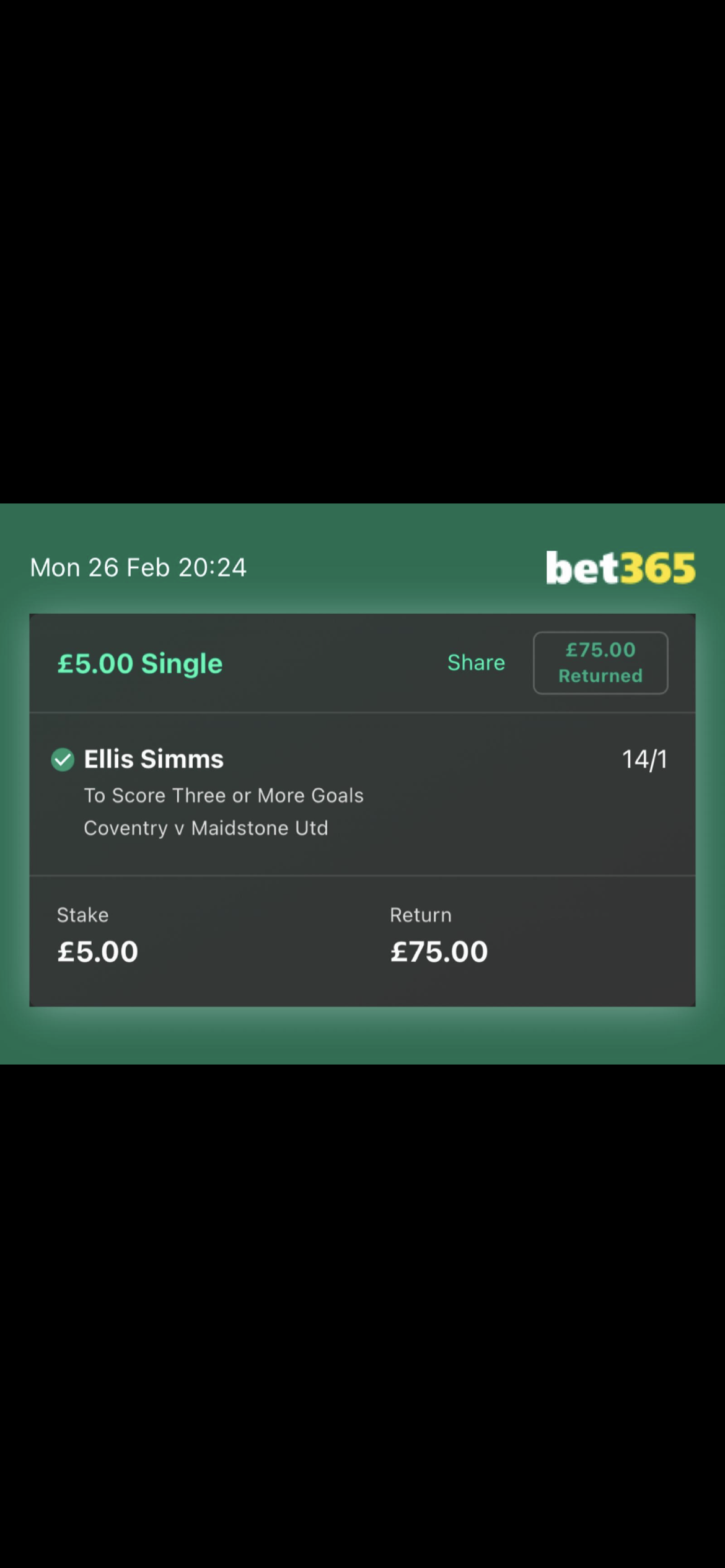 Ellis Simms - The Terrace - Jambos Kickback