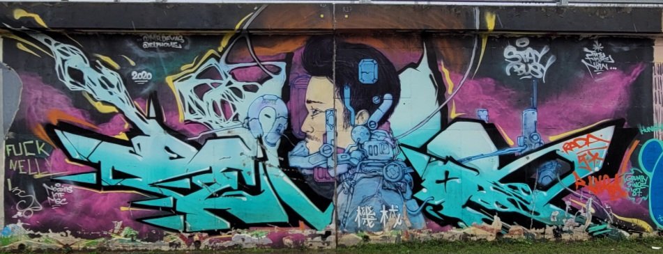 Edinburgh Graffiti - The Shed - Jambos Kickback