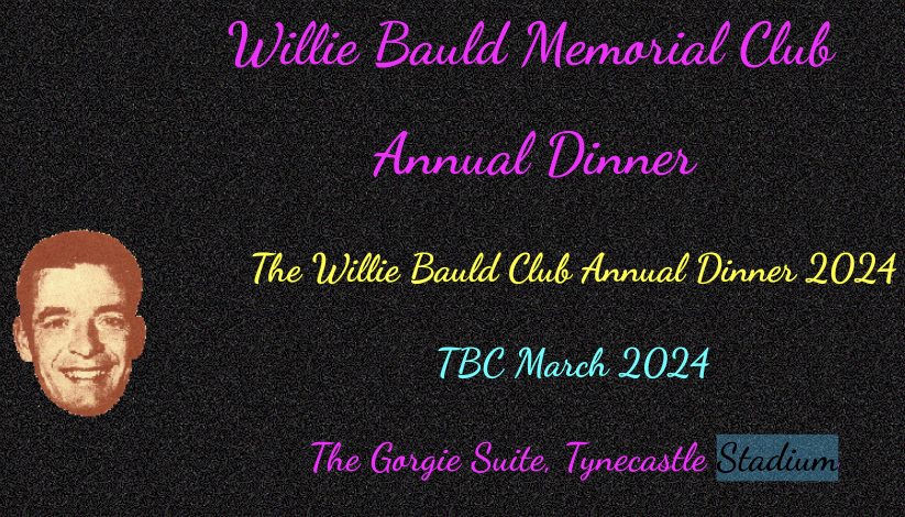 Willie Bauld Memorial Club Annual Dinner - The Terrace - Jambos Kickback