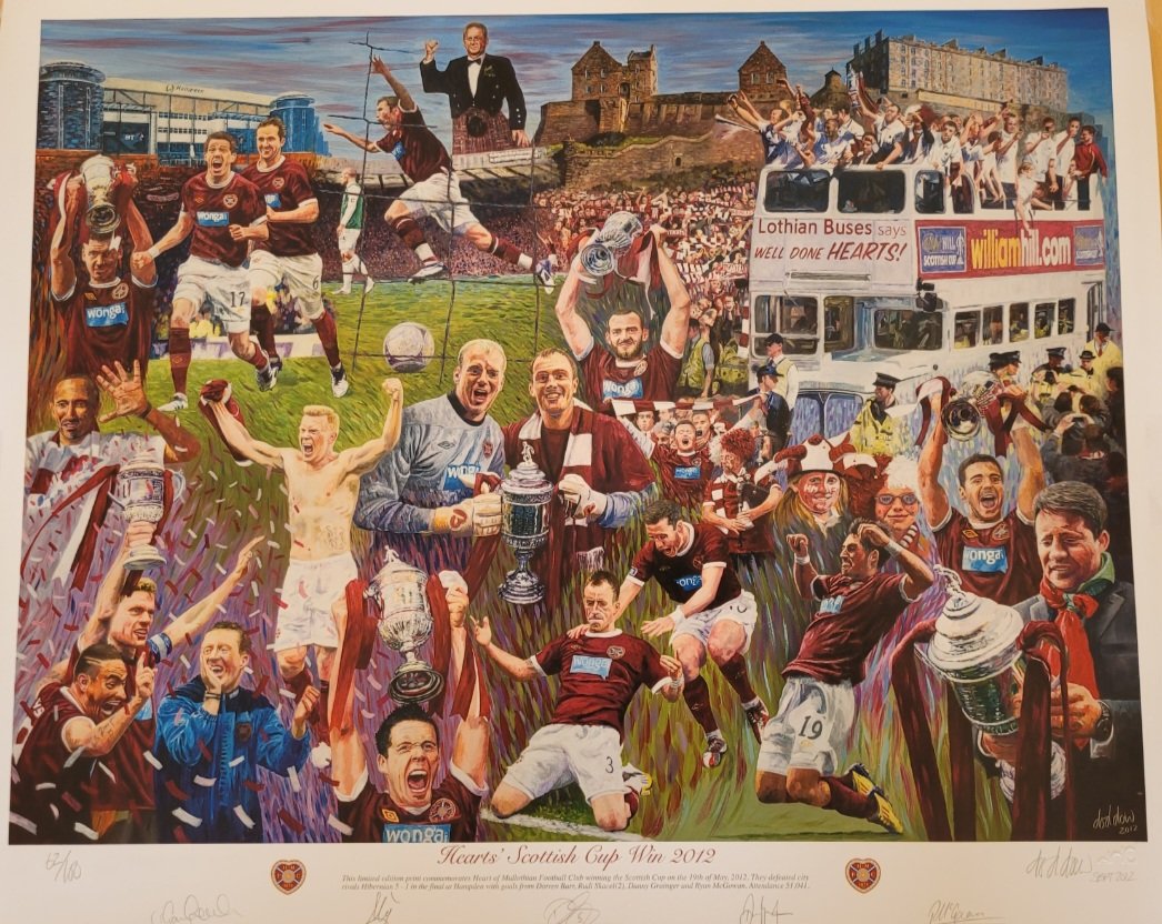 Hearts Memorabilia - The Terrace - Jambos Kickback