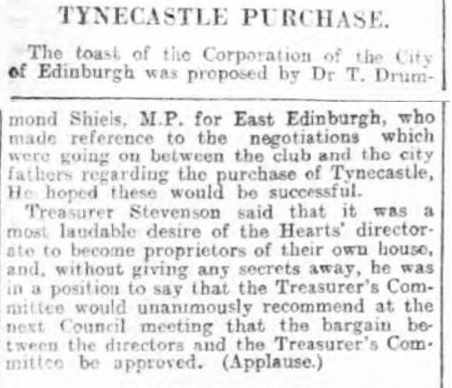 HMFC Founding Fathers - The Terrace - Jambos Kickback