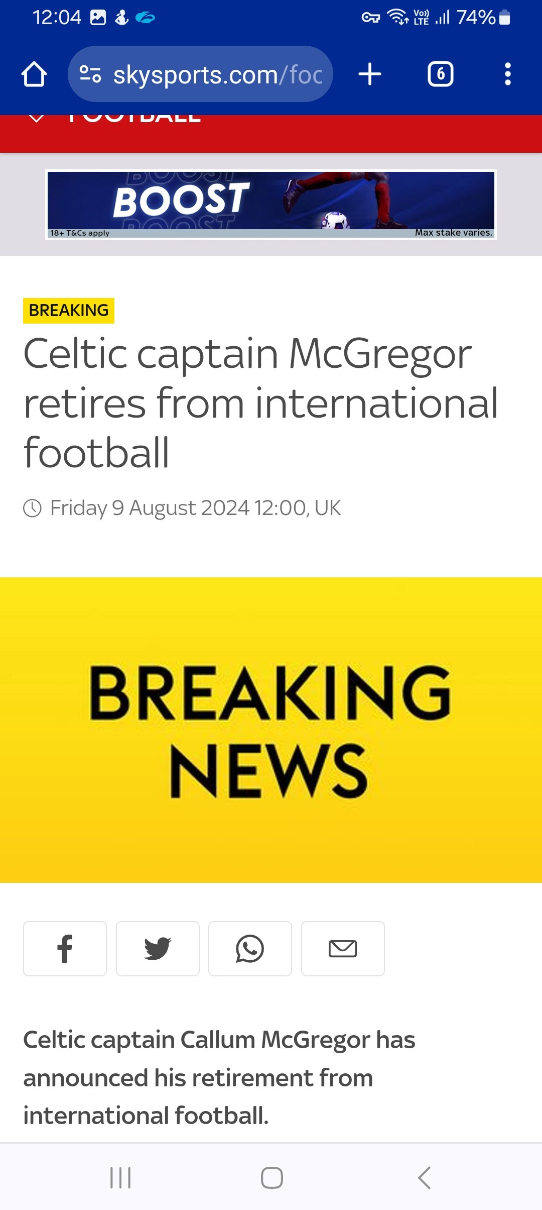 Callum MacGregor - The Terrace - Jambos Kickback