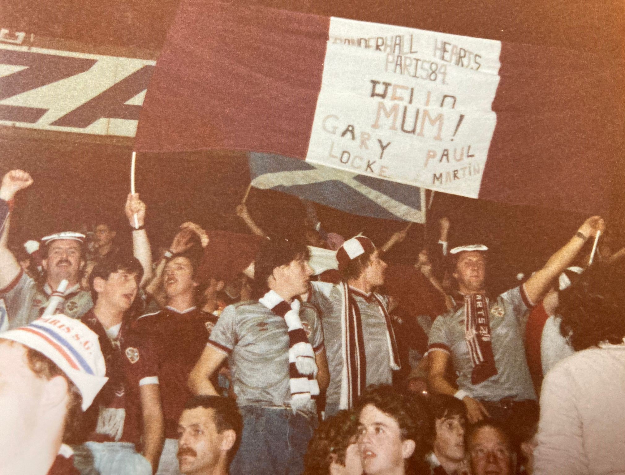 Paris 84 Buses from Tynecastle - The Terrace - Jambos Kickback