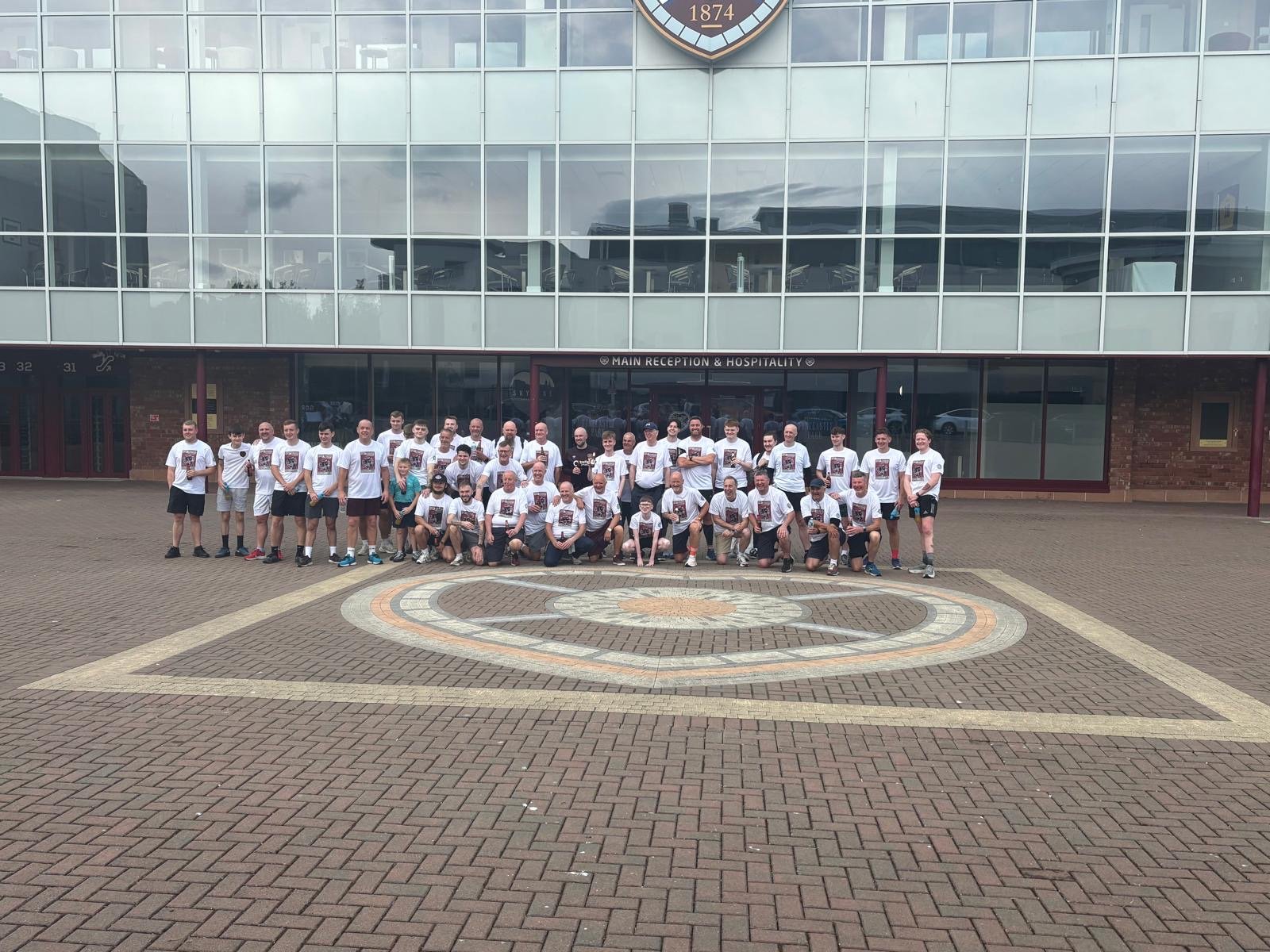 MZ26 10k Run for MND Scotland - The Terrace - Jambos Kickback