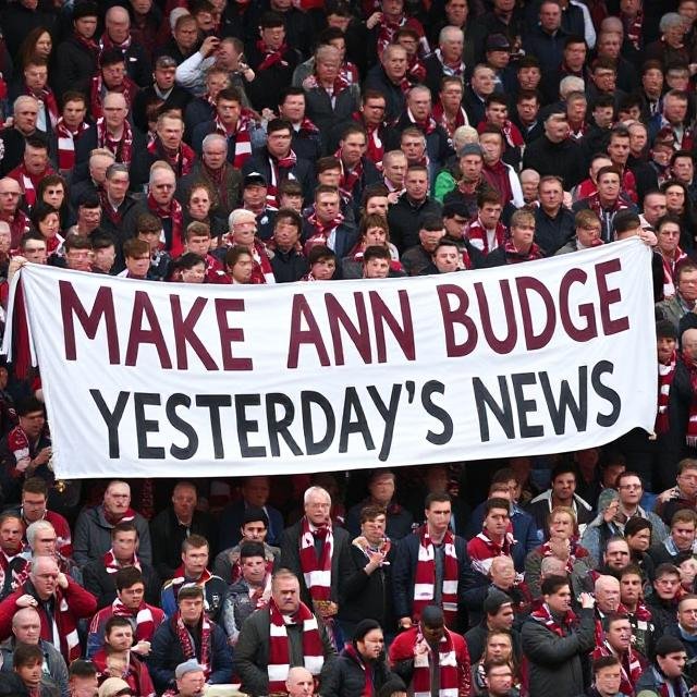 Budge out ? - The Terrace - Jambos Kickback