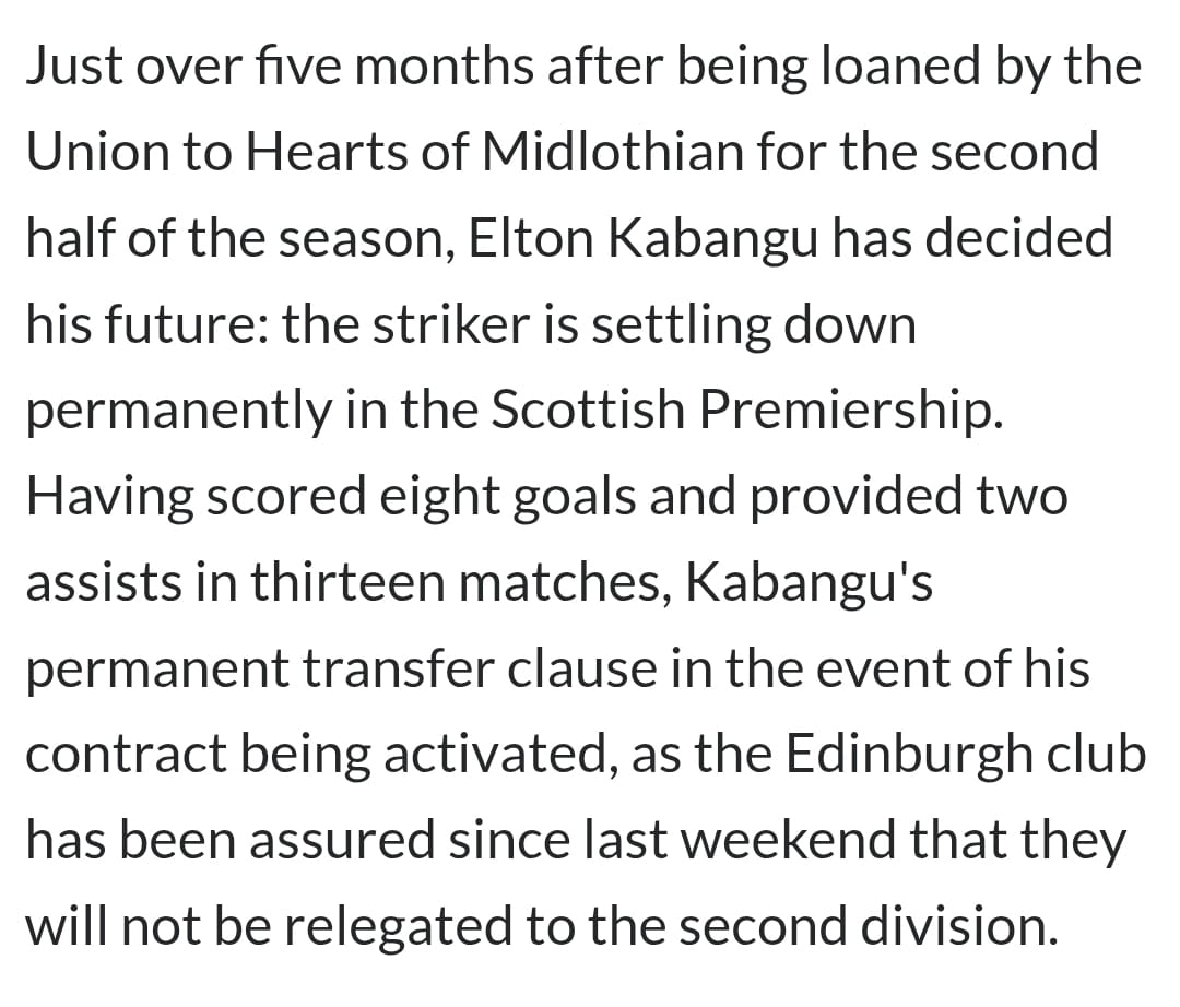 Heart of Midlothian 2025 summer transfer thread - Grant and McKay leave - Page 15 - The Terrace ...