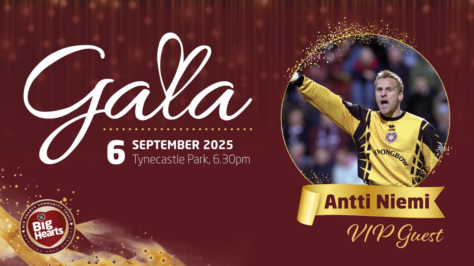 Big Hearts Gala 2025 with special guests Julian Brellier and Antti ...