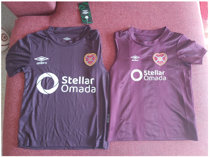Fake Football Tops - The Shed - Jambos Kickback