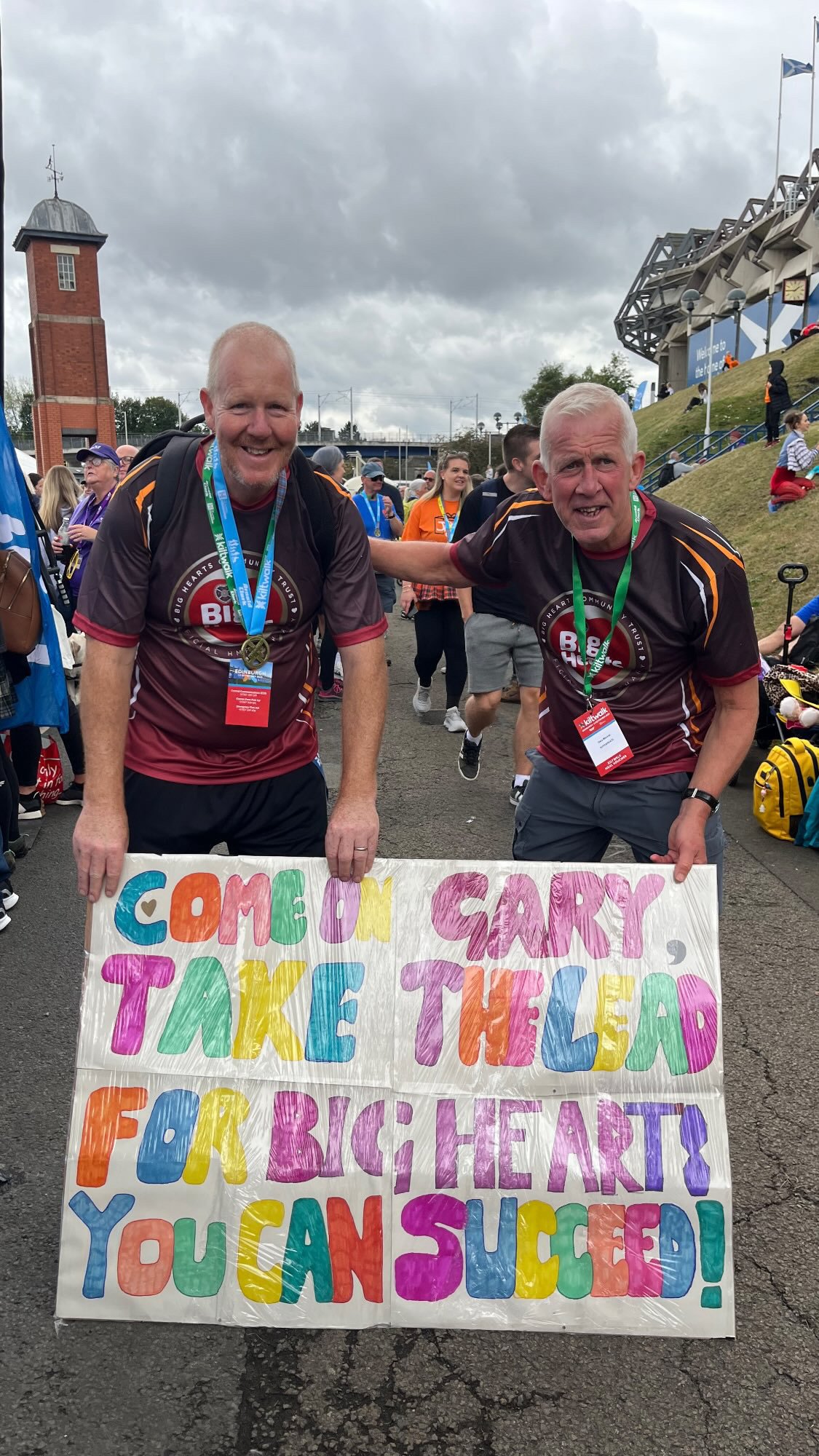 Garry Halliday - 21-mile challenge for Big Hearts - The Terrace ...