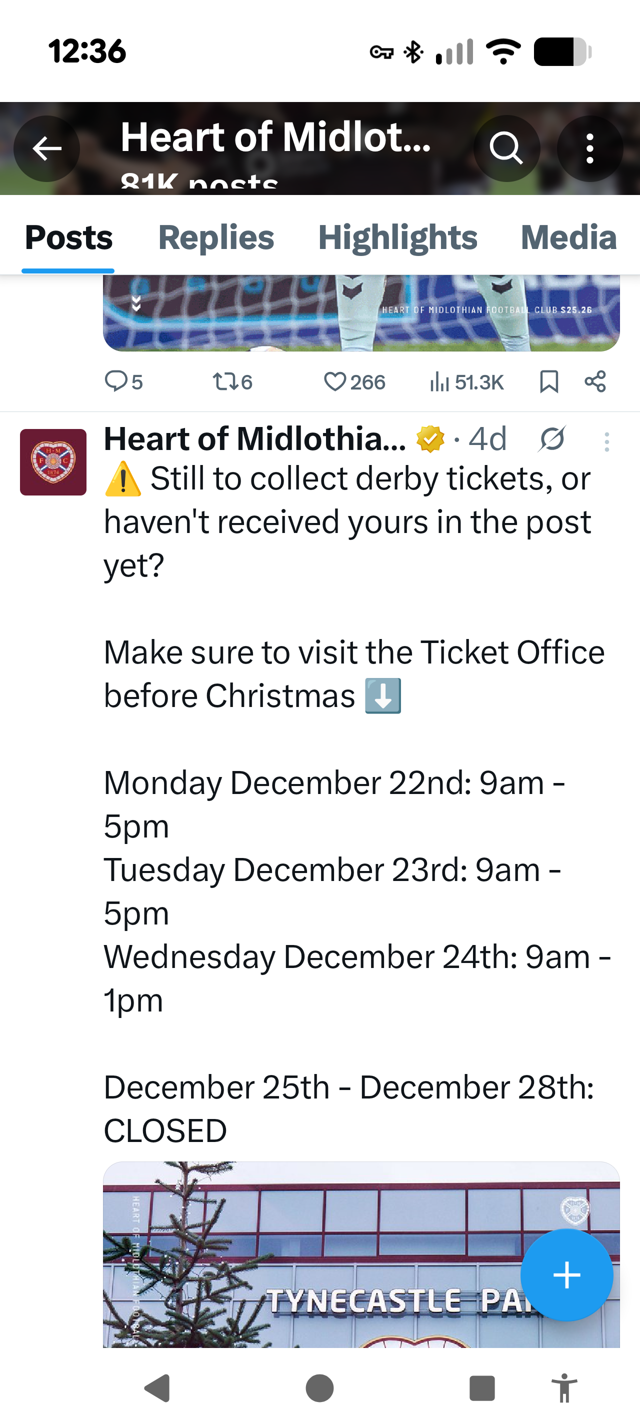 Ticket office - Page 2 - The Terrace - Jambos Kickback