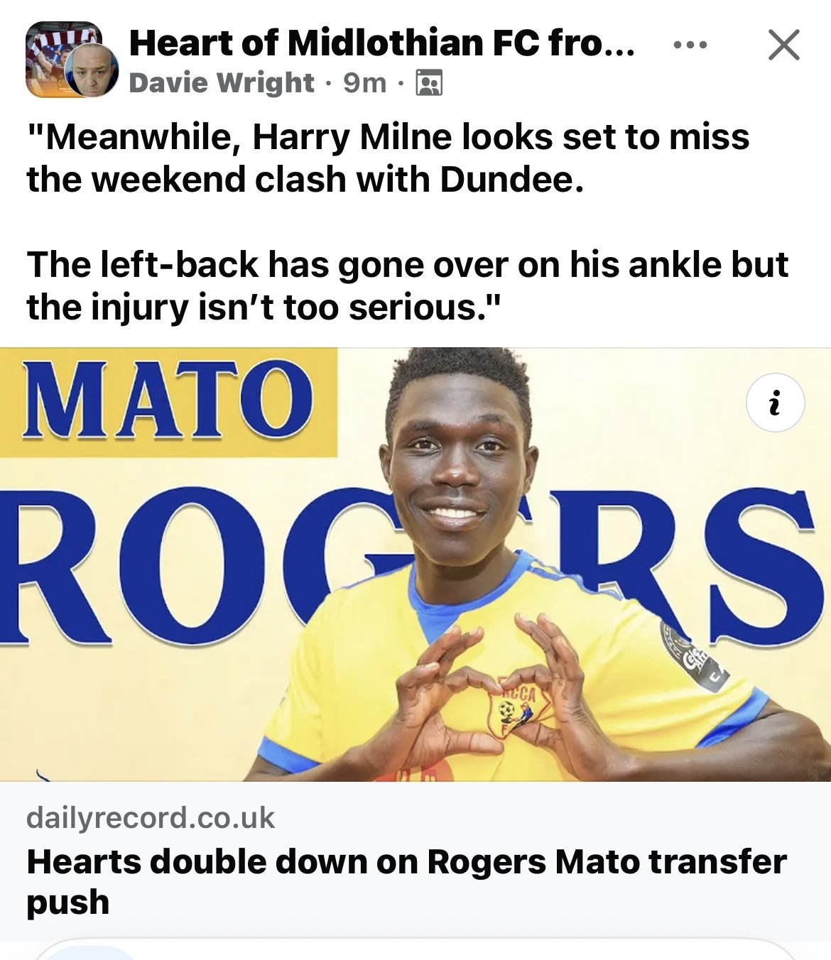 Harry Milne - Page 2 - The Terrace - Jambos Kickback